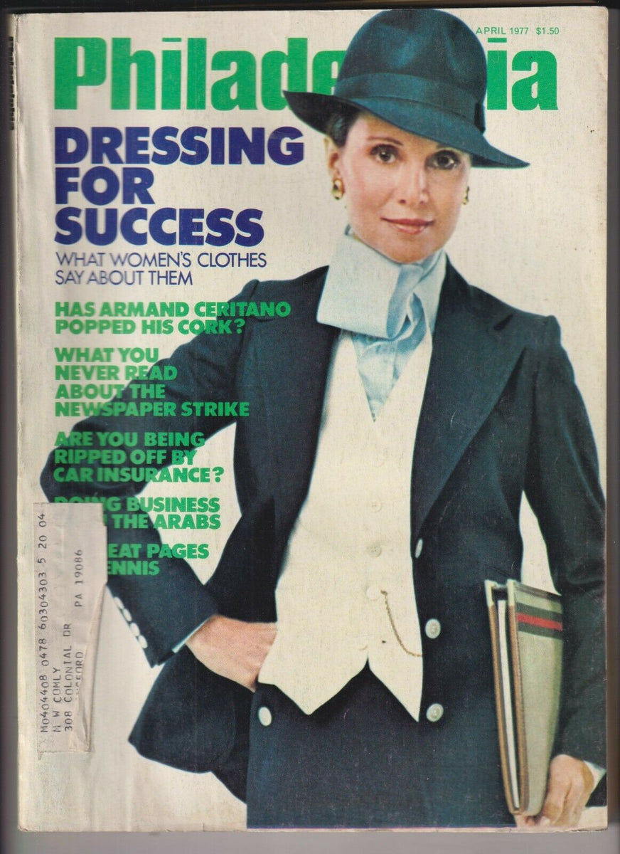 Philadelphia Mag Dressing For Success Women's Clothes April 1977 12111 ...