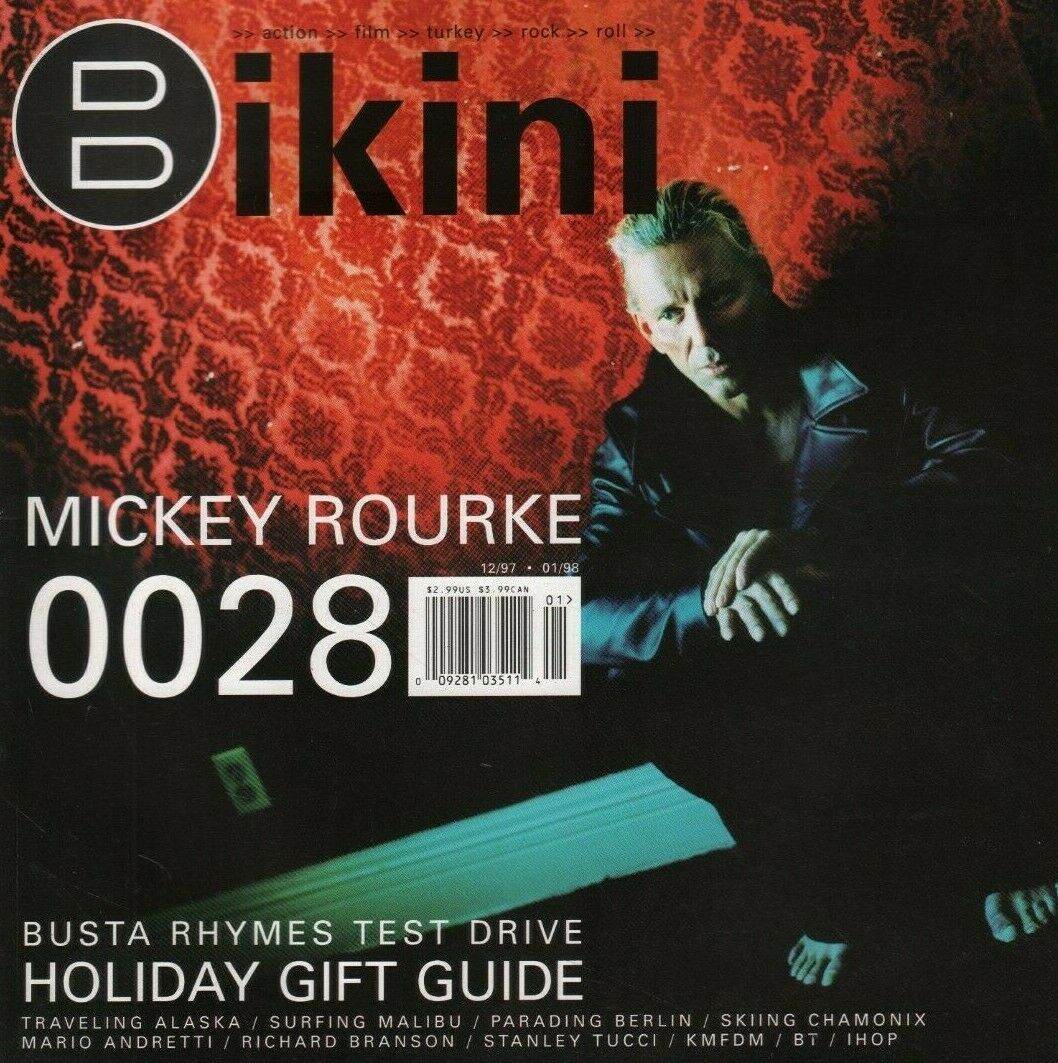 Bikini Magazine December 1997 Mickey Rourke Busta Rhymes 070919DBE – mr ...