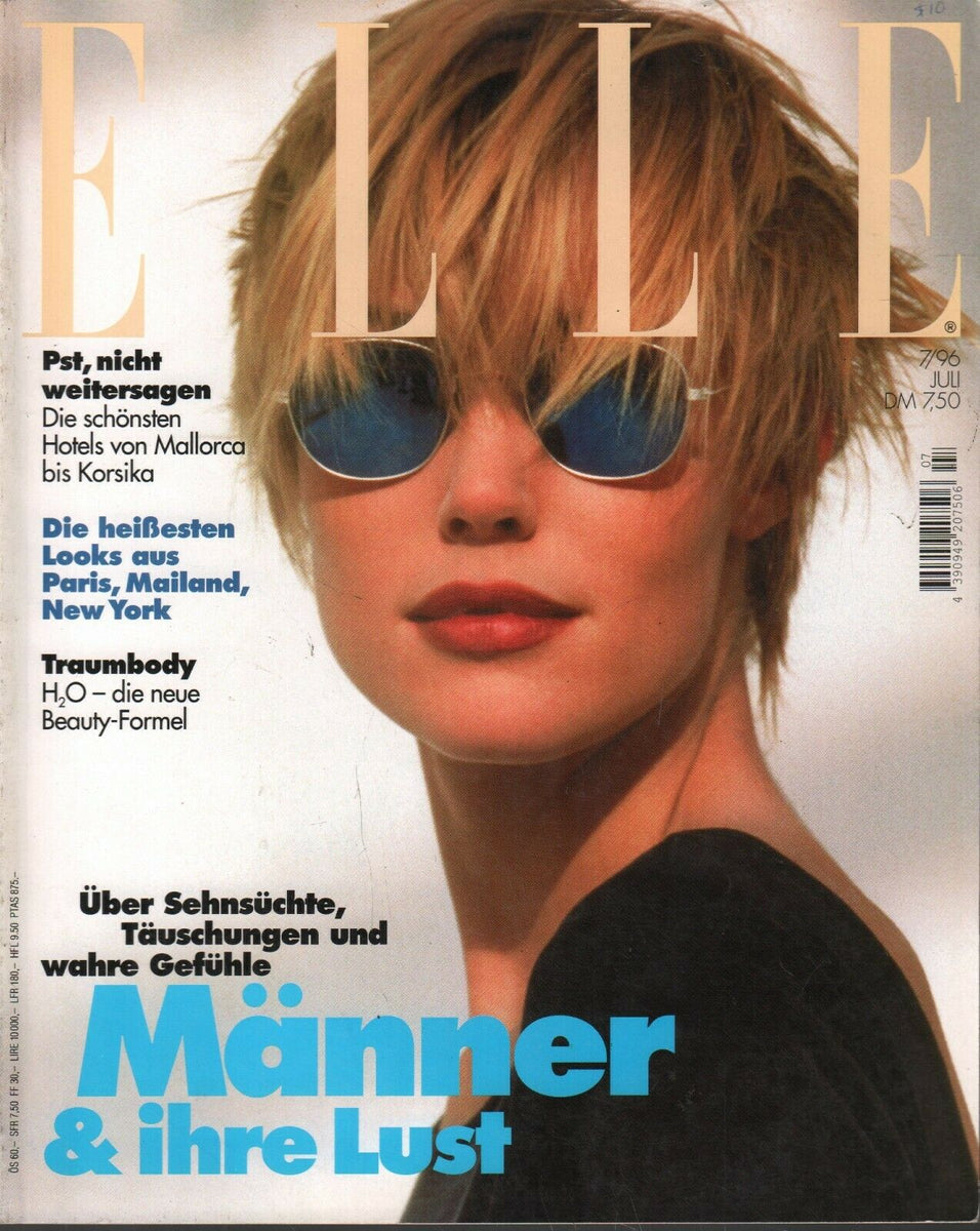 Elle German Fashion Magazine July 1996 Lynsey Parker 101320ame – mr ...