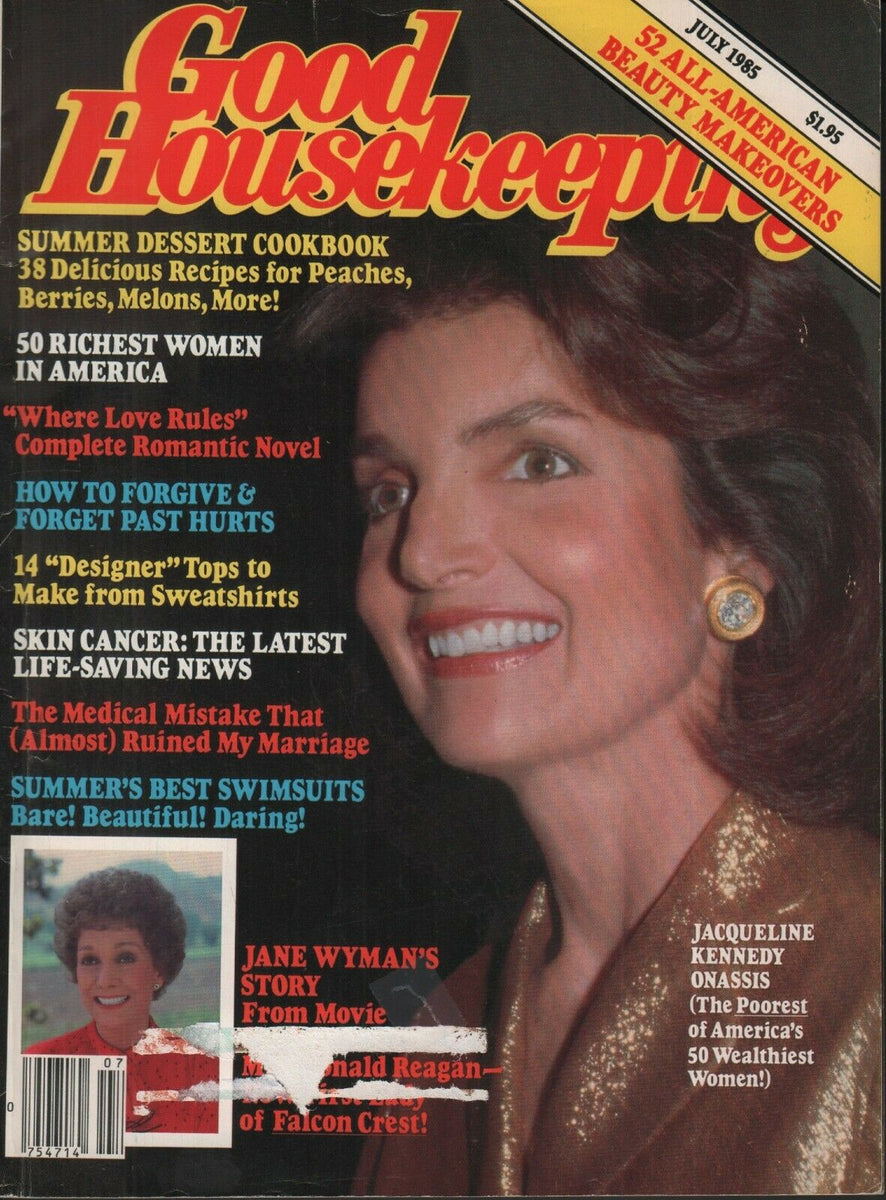 Good Housekeeping July 1985 Jackie Kennedy Onassis 070119AME2 – mr ...