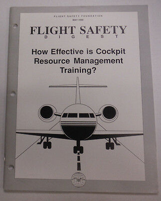 Flight Safety Digest Magazine Cockpit Resource Management May 1990 FAL ...
