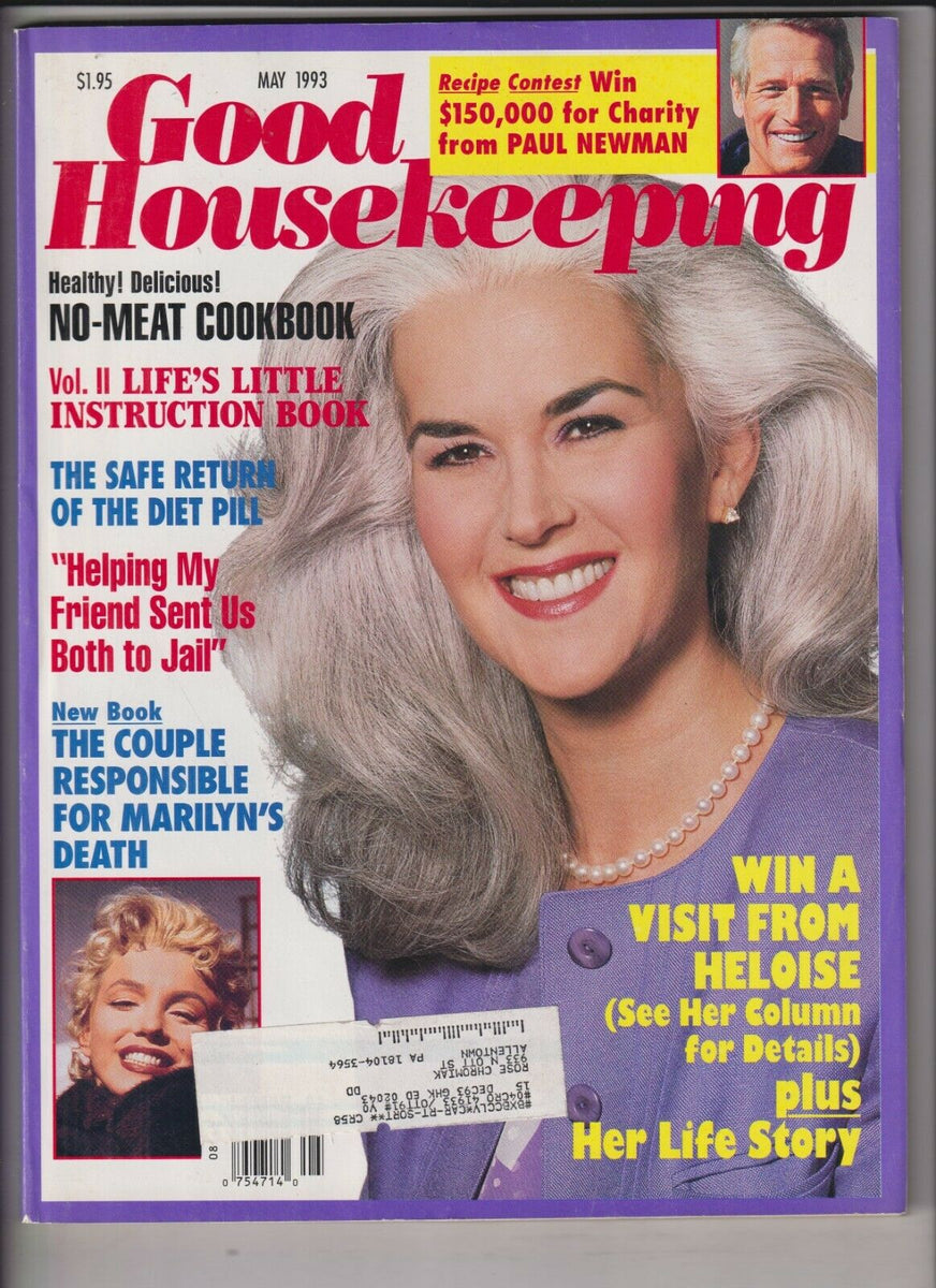 Good Housekeeping Mag Marilyn Monroe & Heloise May 1993 033120nonrh ...