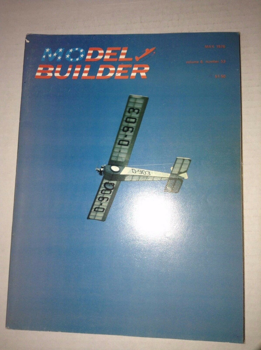 Model Builder Magazine Simplified Scale Drawings May 1976 032817NONRH ...