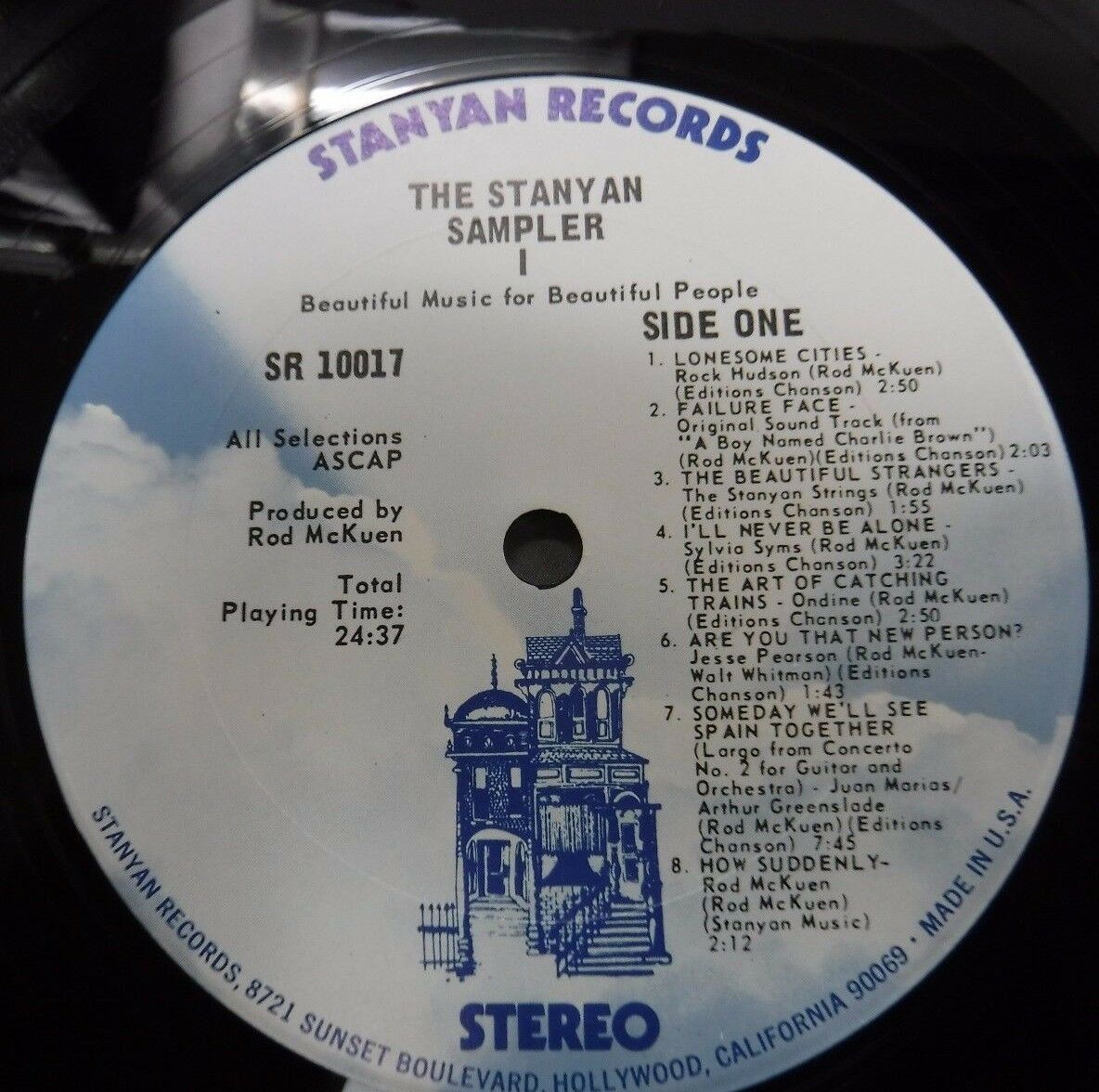 Stanya Sampler-1 14 Selections A Bown Named Charlie Brown film score 1 ...