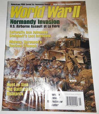 World War II Magazine Normandy Invasion & Luftwaffe Ace May 1998 08201 ...