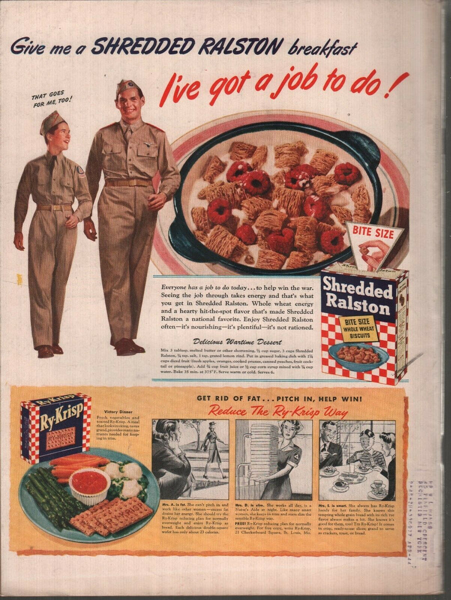 Life Magazine June 28 1943 War Souvenir Vintage WWII Ads 082119AME – mr ...