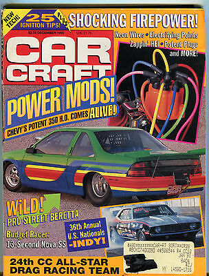 Car Craft Magazine December 1990 Power Mods! Chevy EX 033116jhe – mr ...