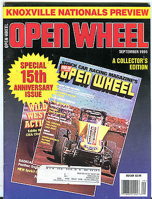Open Wheel Magazine September 1995 15th Anniversary EX 020916jhe – mr ...