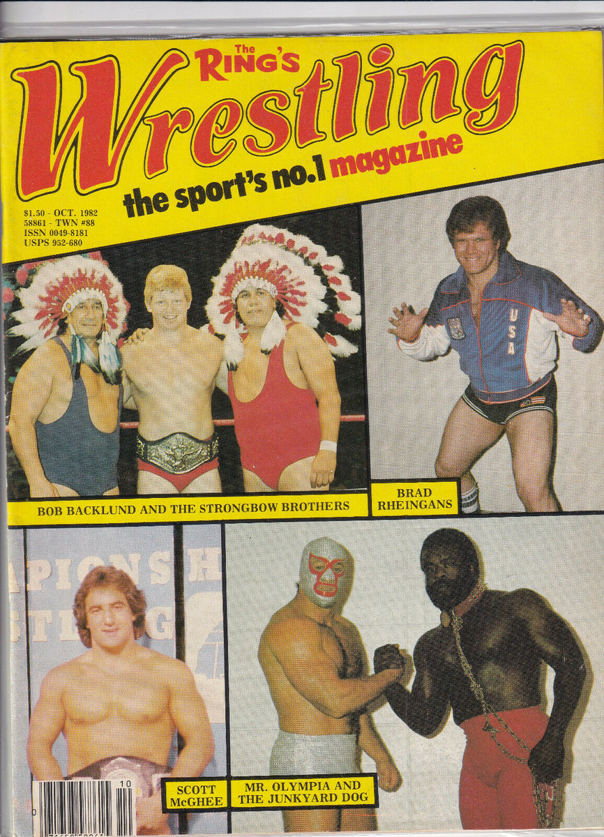 The Ring's Wrestling Bob Backlund Scott McGhee October 1982 052919nonr ...