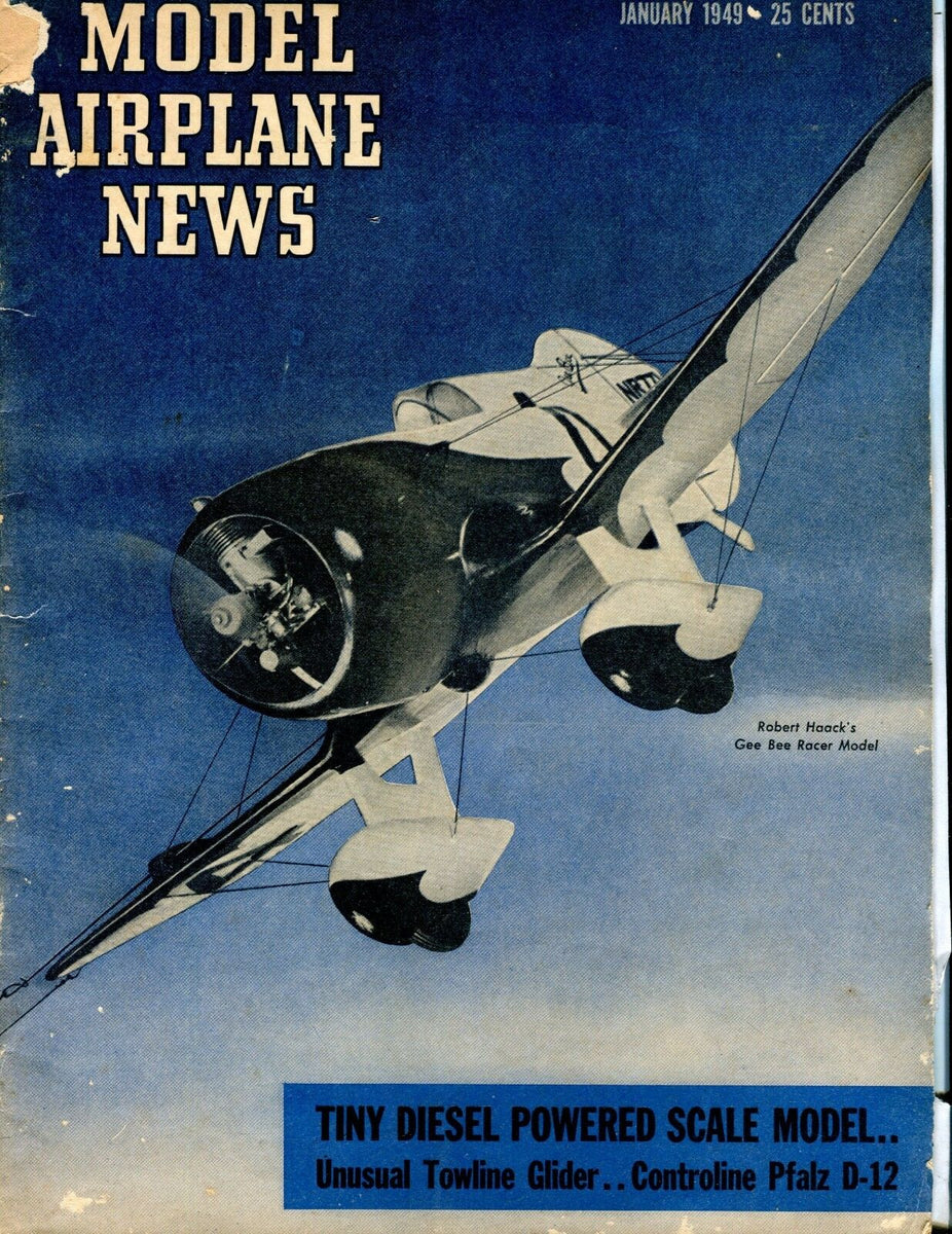 Model Airplane News Magazine January 1949 Robert Haack ACC 040517nonjh ...