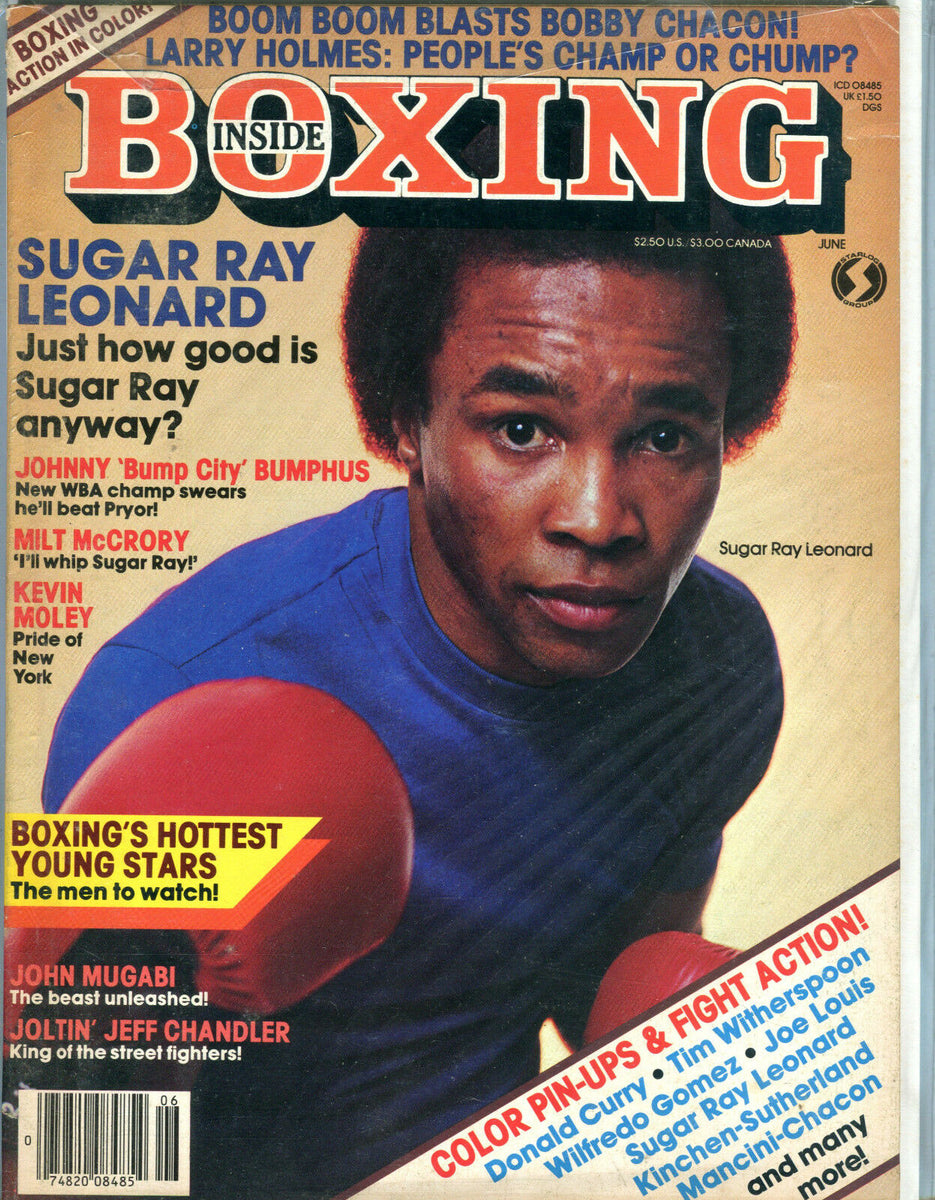 Inside Boxing Magazine June Sugar Ray Leonard Kevin Moley EX 060716jhe ...