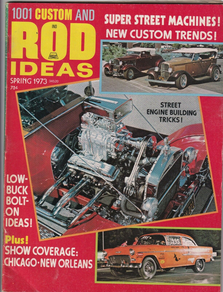 1001 Custom and Rod Ideas Mag Street Engine Tricks Spring 1973 082419n ...