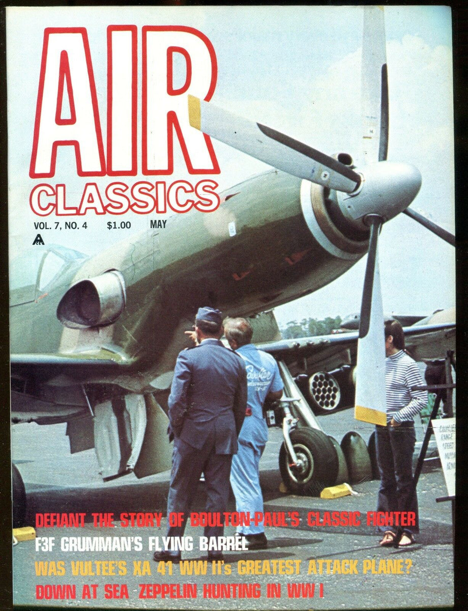 Air Classics Magazine May 1971 F3F Flying Barrel EX No ML 120816jhe ...