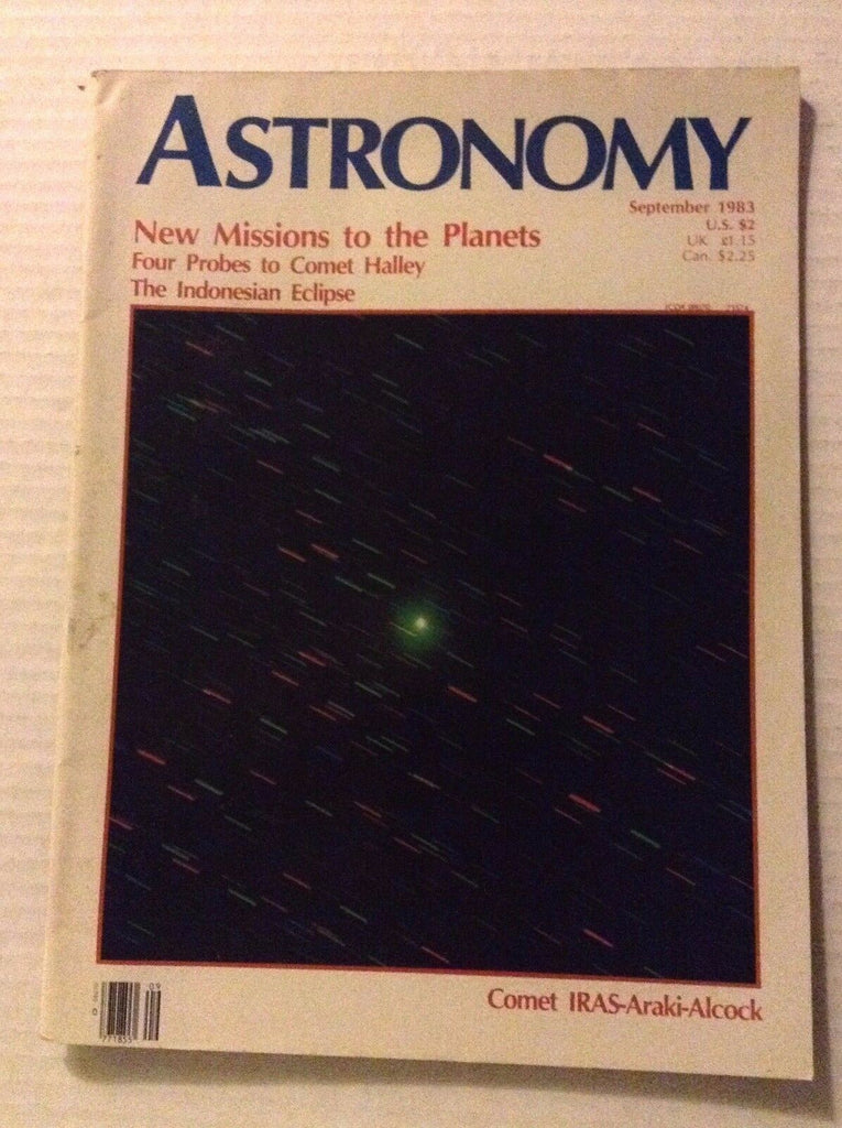 Astronomy Magazine Comet IRAS-Araki-Alcock September 1983 022517NONRH ...
