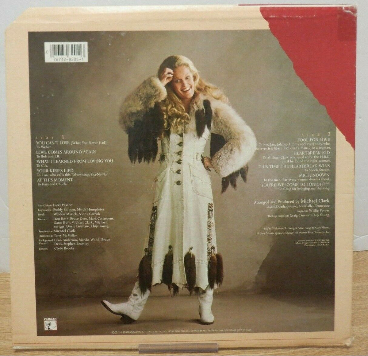 Lynn Anderson Back Autographed Signed PR-8205 33rpm w/COA 061220DBV ...