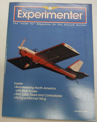 EAA Experimenter Magazine Barnstorming North America January 1992 FAL ...