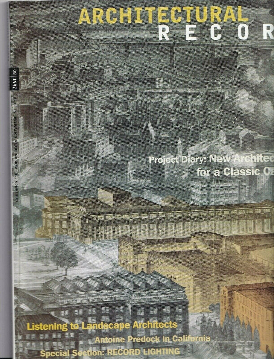 Architectural Record Project Diary New Archtiecture August 1997 051419 ...