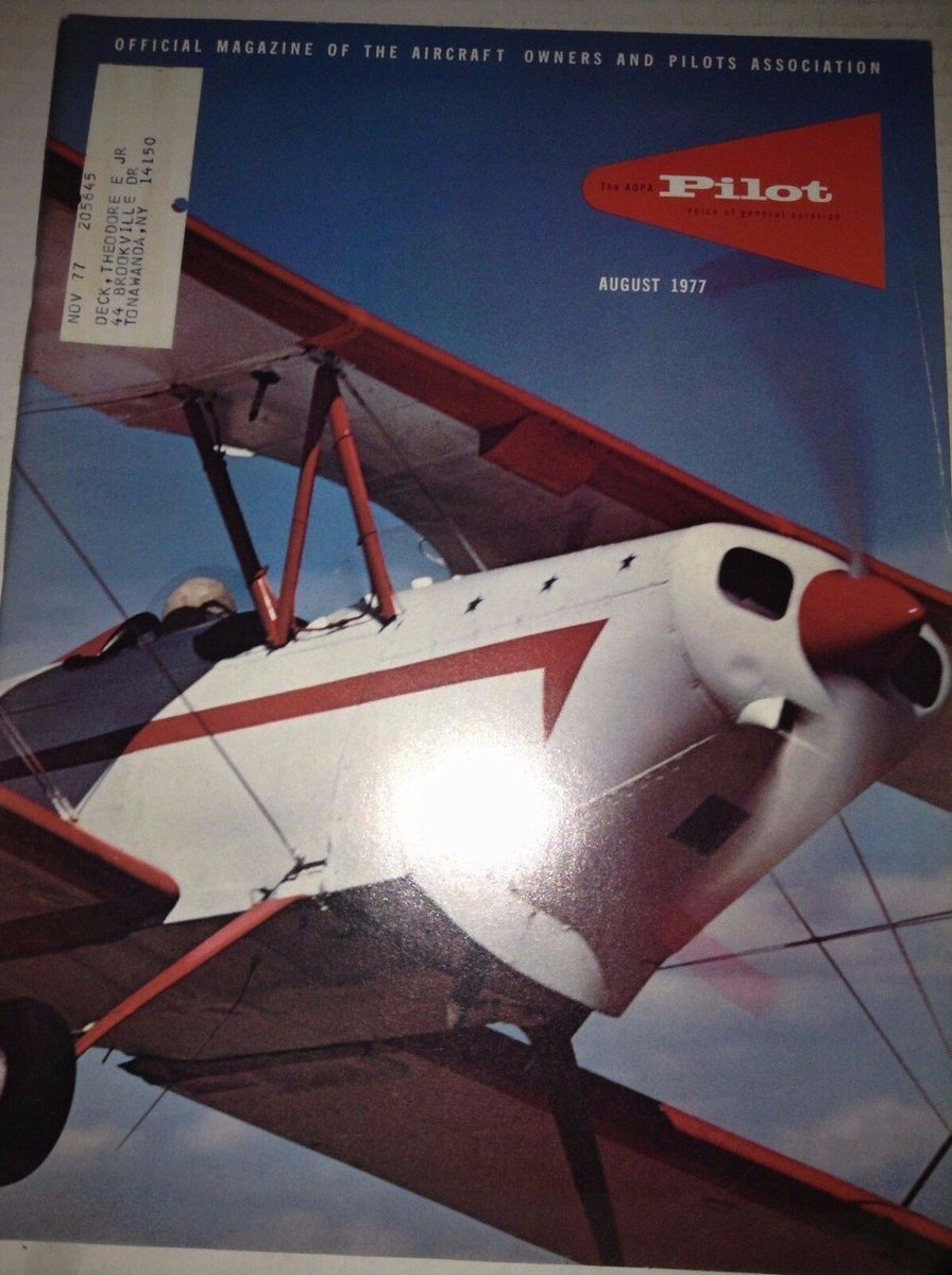 The AOPA Pilot Airplane Magazine The Curtiss Thrush August 1977 120716 ...