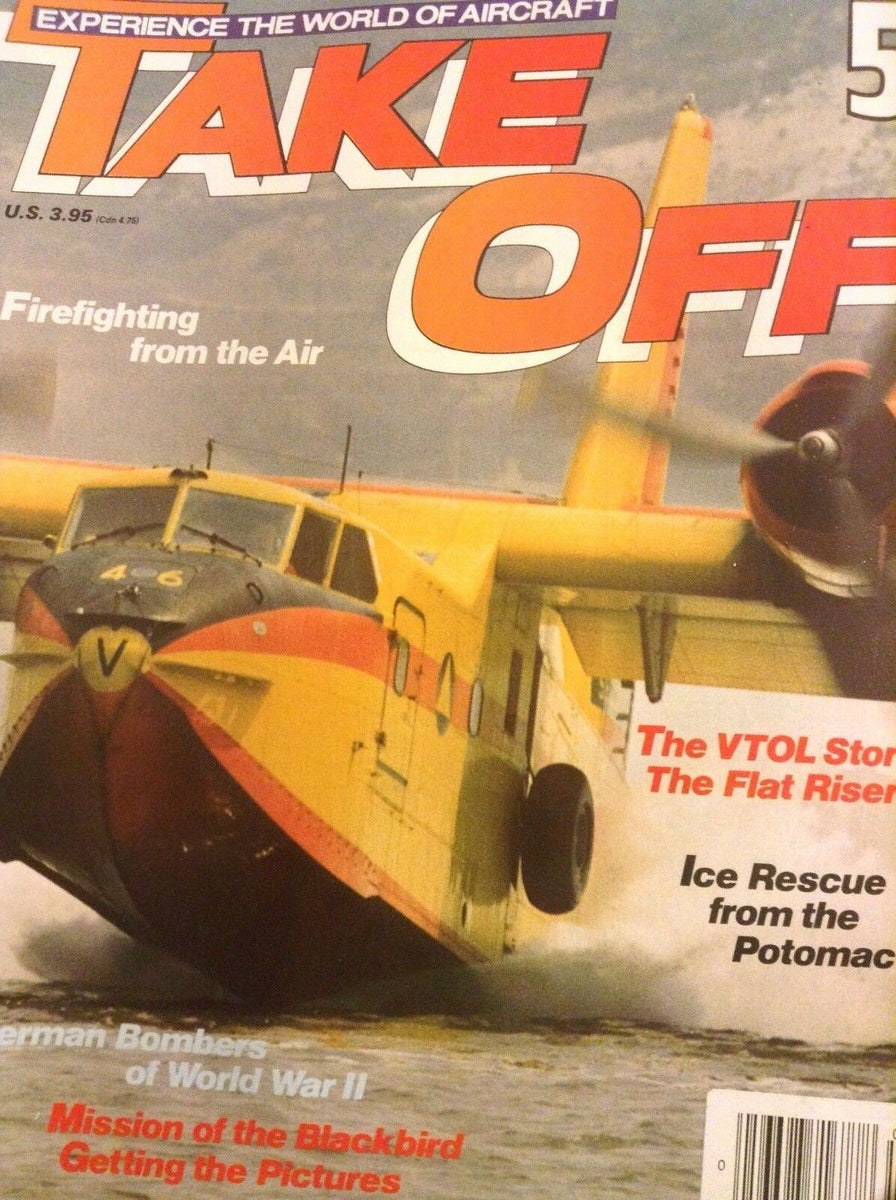 Take Off Airplane Magazine The VTOL Story No.5 Vol.1 1989 052418nonrh ...