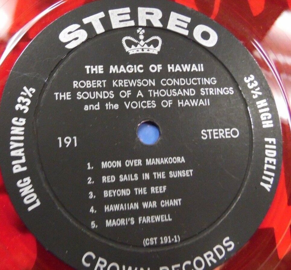 The magic of Hawaii with the voices of Hawaii 33RPM CST-191-1 102216LL – mr-magazine-hobby