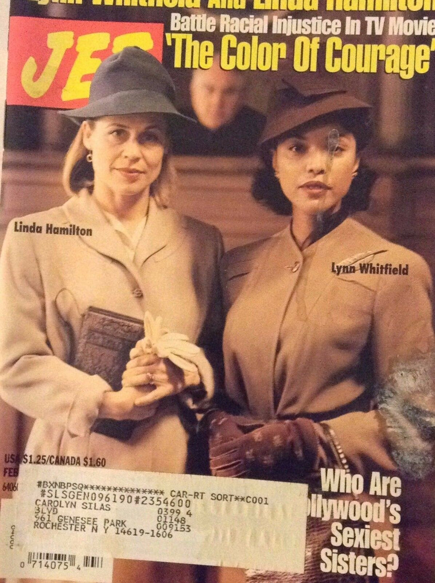 Jet Magazine Lynn Whitfield Linda Hamilton February 15, 1999 090817non ...