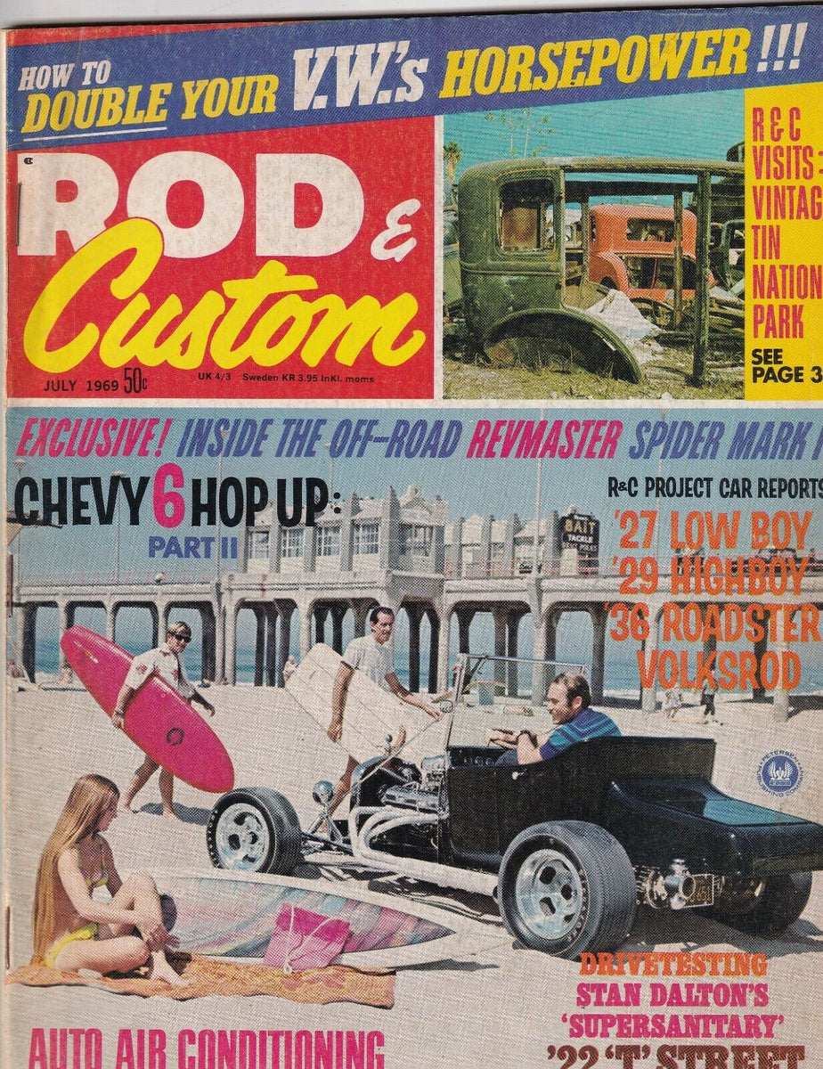 Rod & Custom Mag Inside The Off Road Spider Mark II July 1969 102119no ...