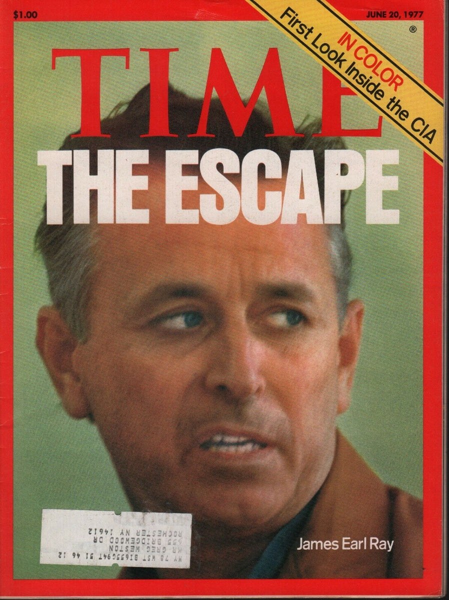 Time Magazine June 20 1977 James Early Ray 100818AME2 – mr-magazine-hobby