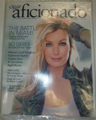 Cigar Aficionado Magazine Bo Derek & Fidel Castro August 2000 033115R ...