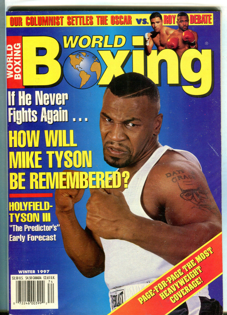 World Boxing Magazine Winter 1997 Mike Tyson EX 060716jhe – mr-magazine ...