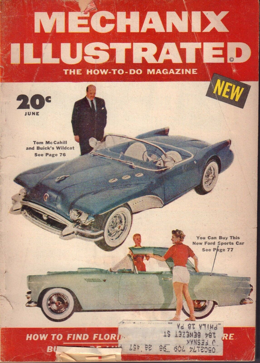 Mechanix Illustrated Magazine June 1954 Tom McCahill 080717nonjhe – mr ...