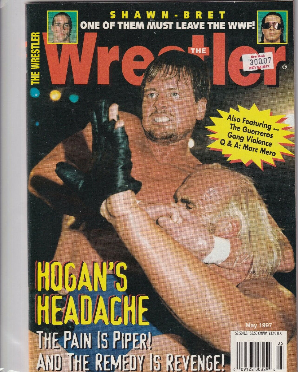 The Wrestler Magazine Hulk Hogan Roddy Piper May 1997 062419nonr – mr ...
