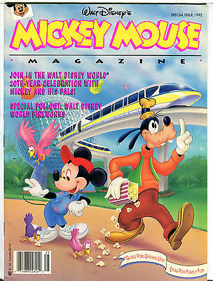 Walt Disney's Mickey Mouse Magazine Special Issue 1992 EX 081116jhe ...