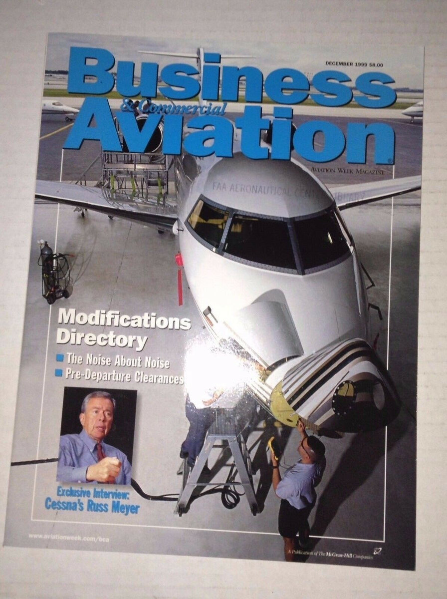 Business & Commercial Aviation Magazine Directory December 1999 FAL 11 ...