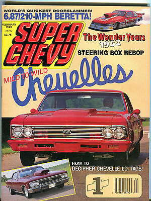 Super Chevy Magazine February 1990 Chevelles EX 021216jhe – mr-magazine ...