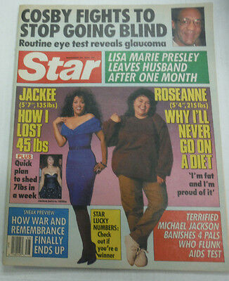 Star Magazine Jackee & Roseanne & Bill Cosby November 1988 081315R2 ...