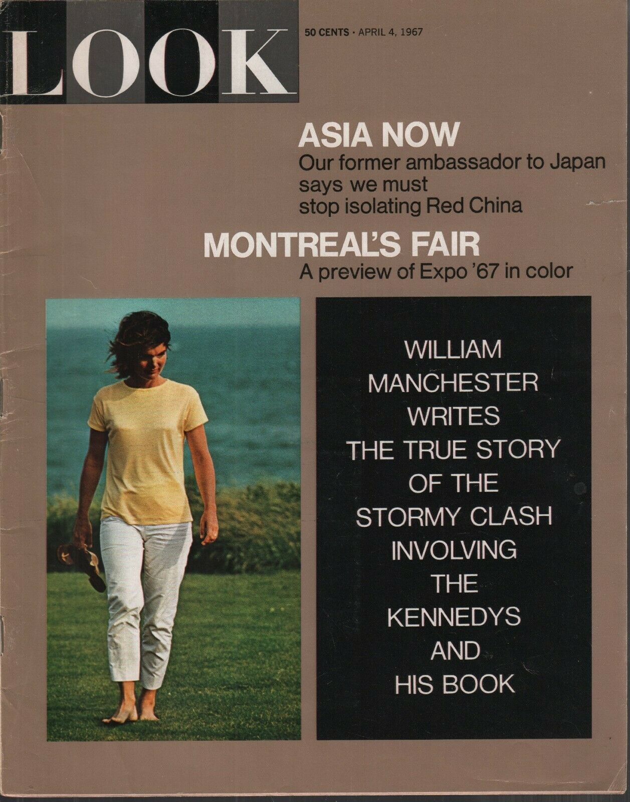 Look Magazine April 4 1967 Jackie Kennedy John F Kennedy JFK 080719AME ...