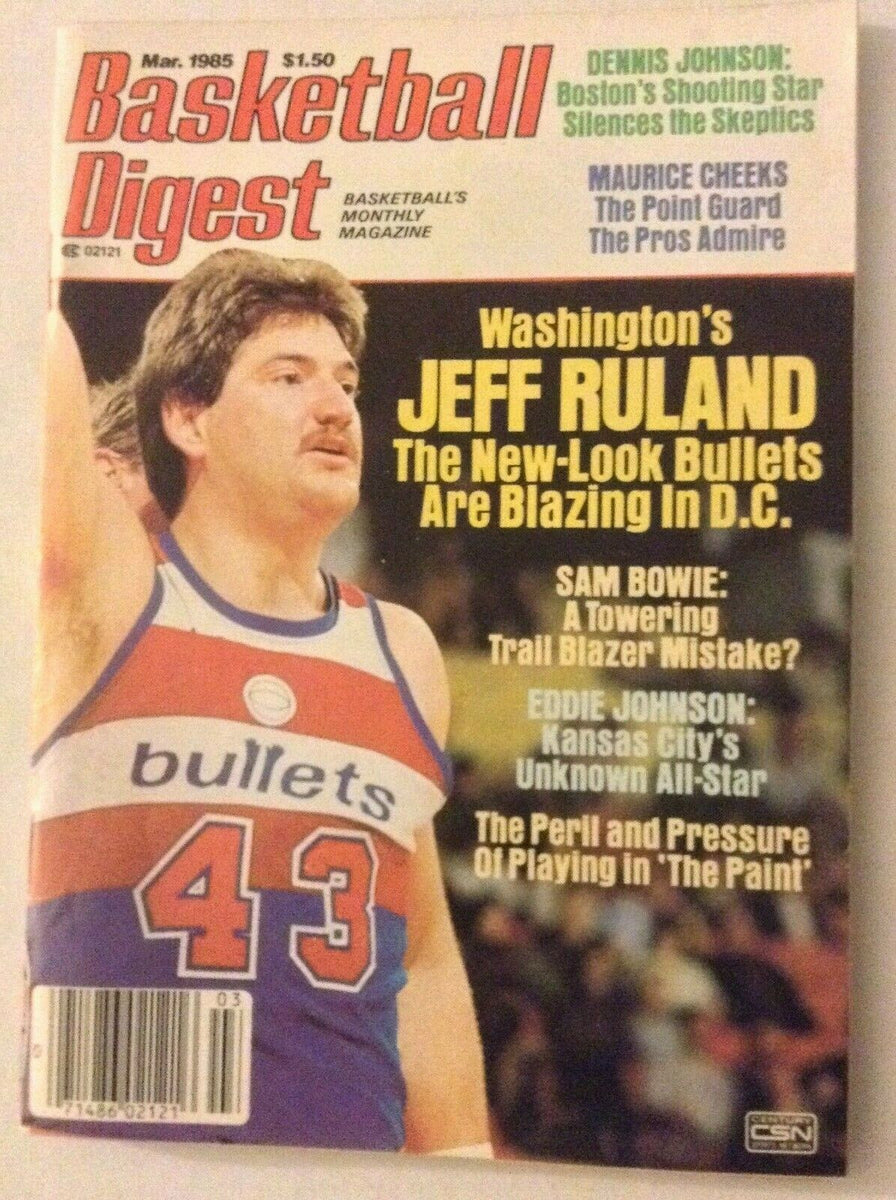 Basketball Digest Jeff Ruland Sam Bowie Eddie Johnson March 1985 04251 ...
