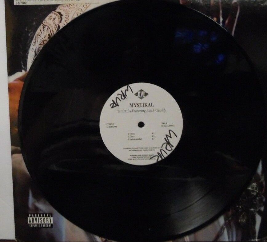 Mystikal Tarantula featuring Butch Cassidy 2" single vinyl 091518LLE ...