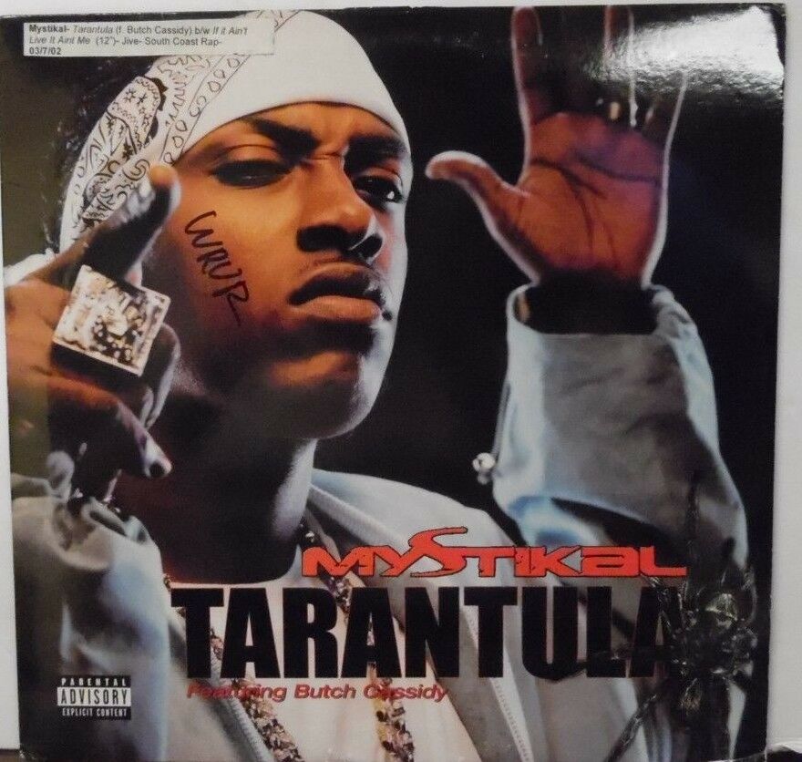 Mystikal Tarantula featuring Butch Cassidy 2" single vinyl 091518LLE ...