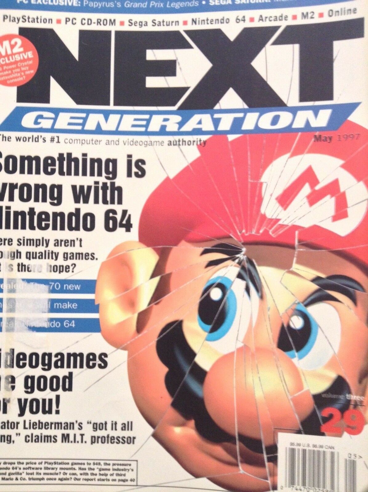 Next Generation Magazine Nintendo 64 Mario May 1997 070518nonrh – mr ...