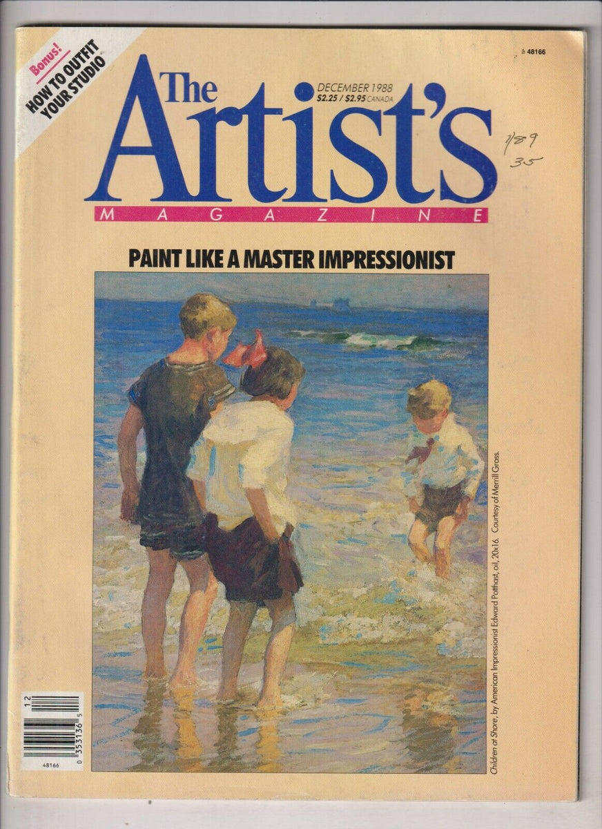 The Artist's Mag Paint Like a Master Impressionist December 1988 02192 ...