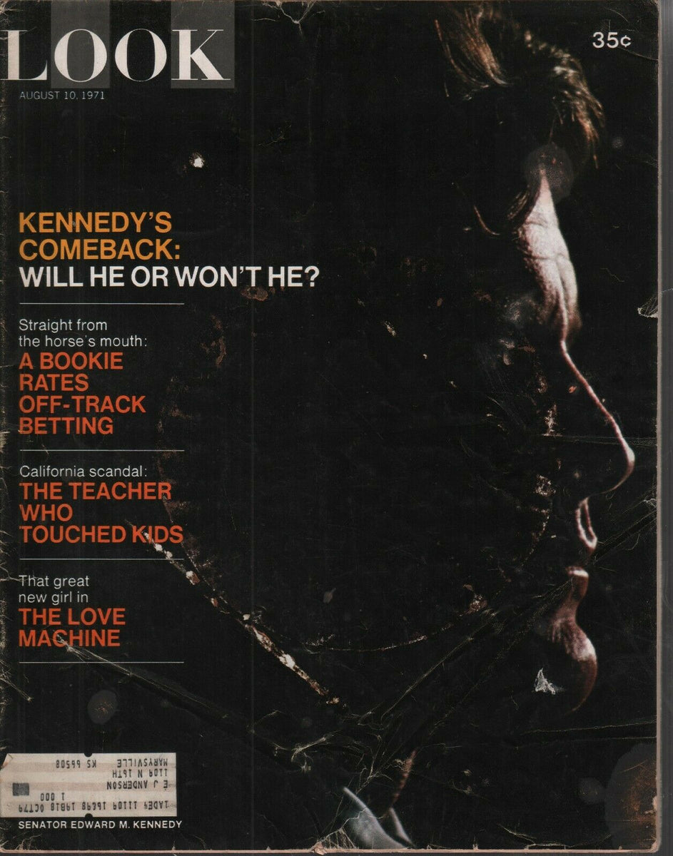 Look Magazine August 10 1971 John F Kennedy JFK Ted Kennedy 080719AME ...