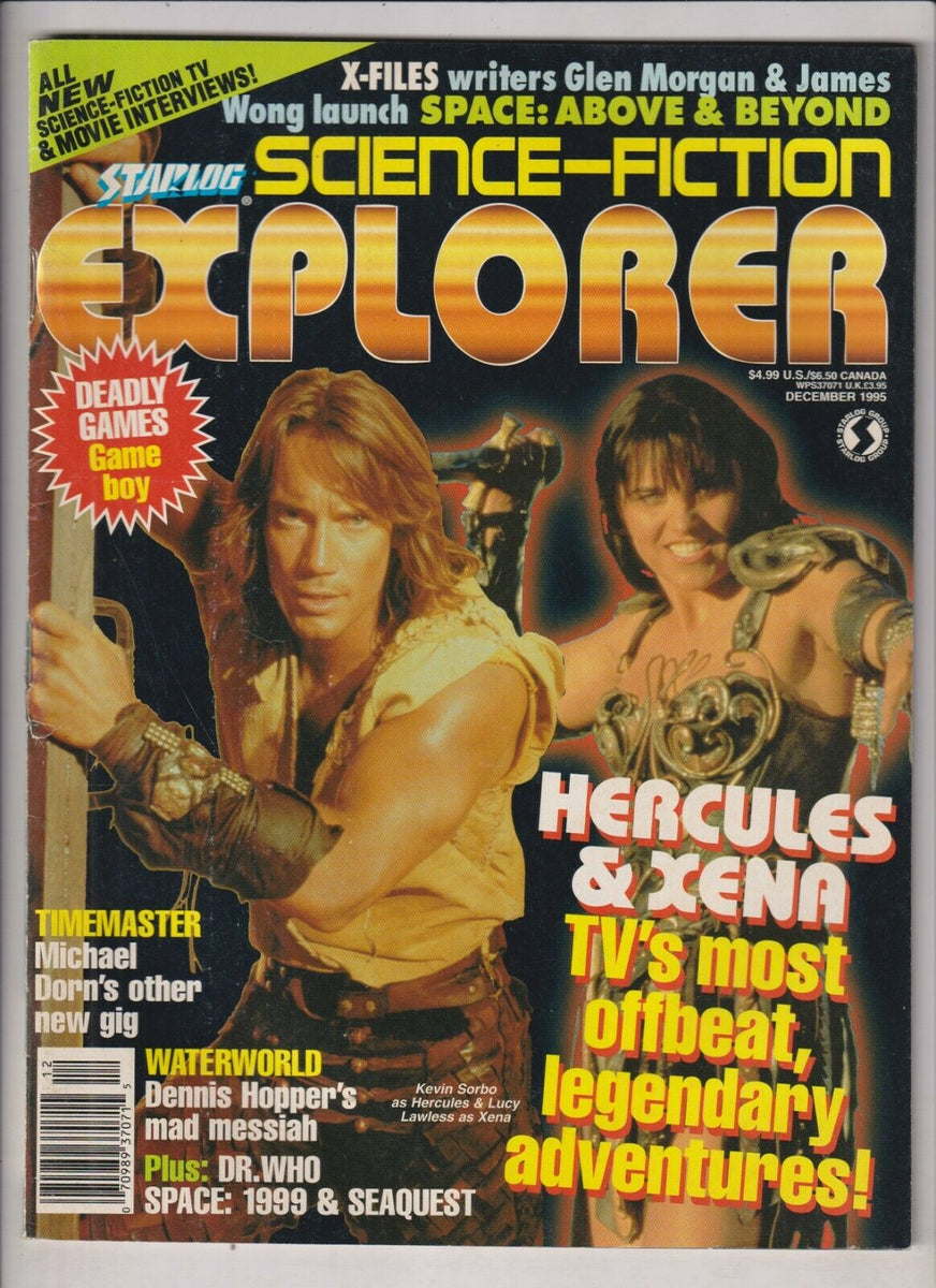 Science-Fiction Explorer Mag Kevin Sorbo Lucy Lawless December 1995 02 ...