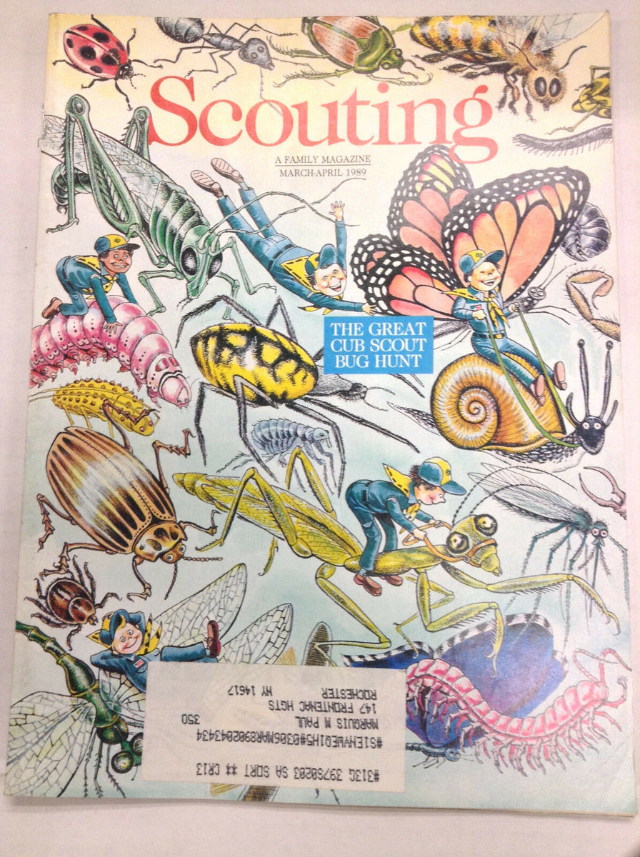 Scouting Magazine The Great Scout Bug Hunt March/April 1989 042617nonr ...