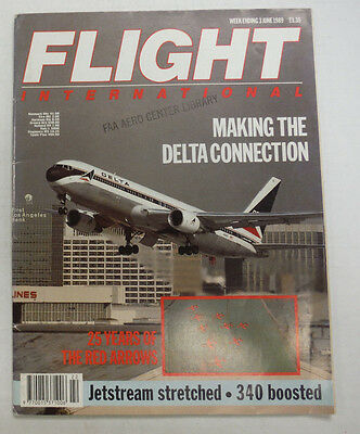 Flight International Magazine Making The Delta Connect June 1989 FAL 0 ...