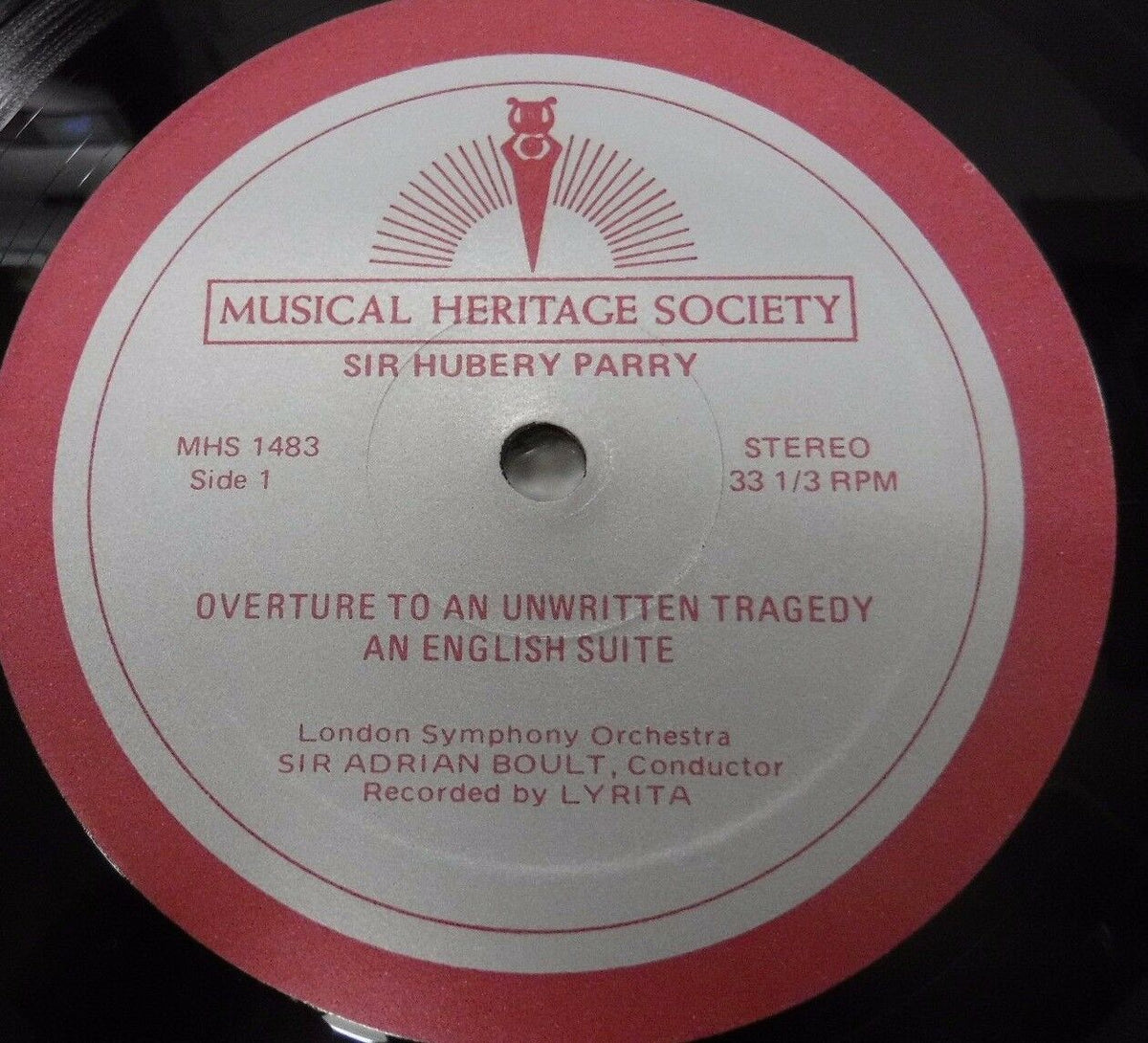 Sir Hubert Parry Overture to an Unwritten Tragedy Sir Adrian Boult 012 ...