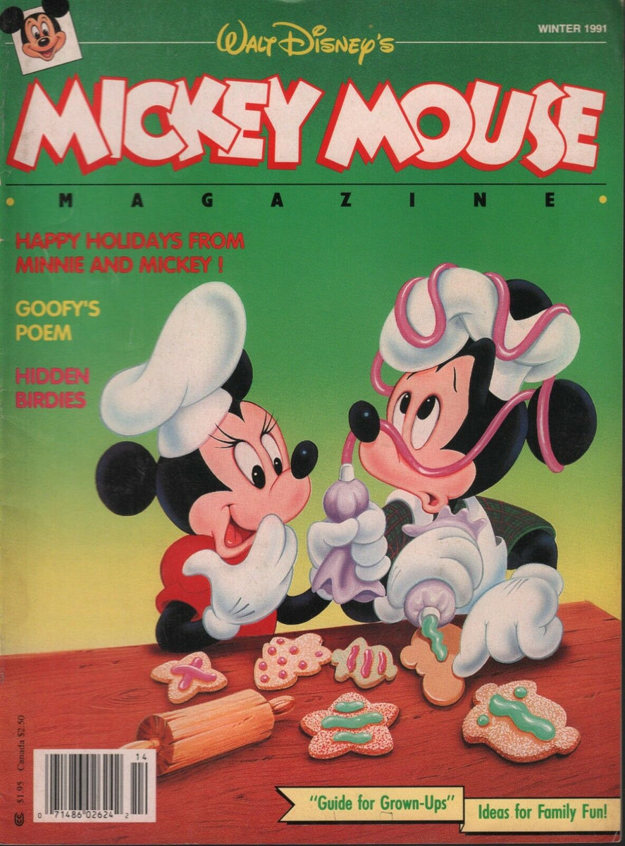 Mickey Mouse Magazine Winter 1991 092118AME2 – mr-magazine-hobby