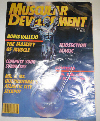 Muscular Development Magazine Boris Vallejo August 1986 110414R – mr ...