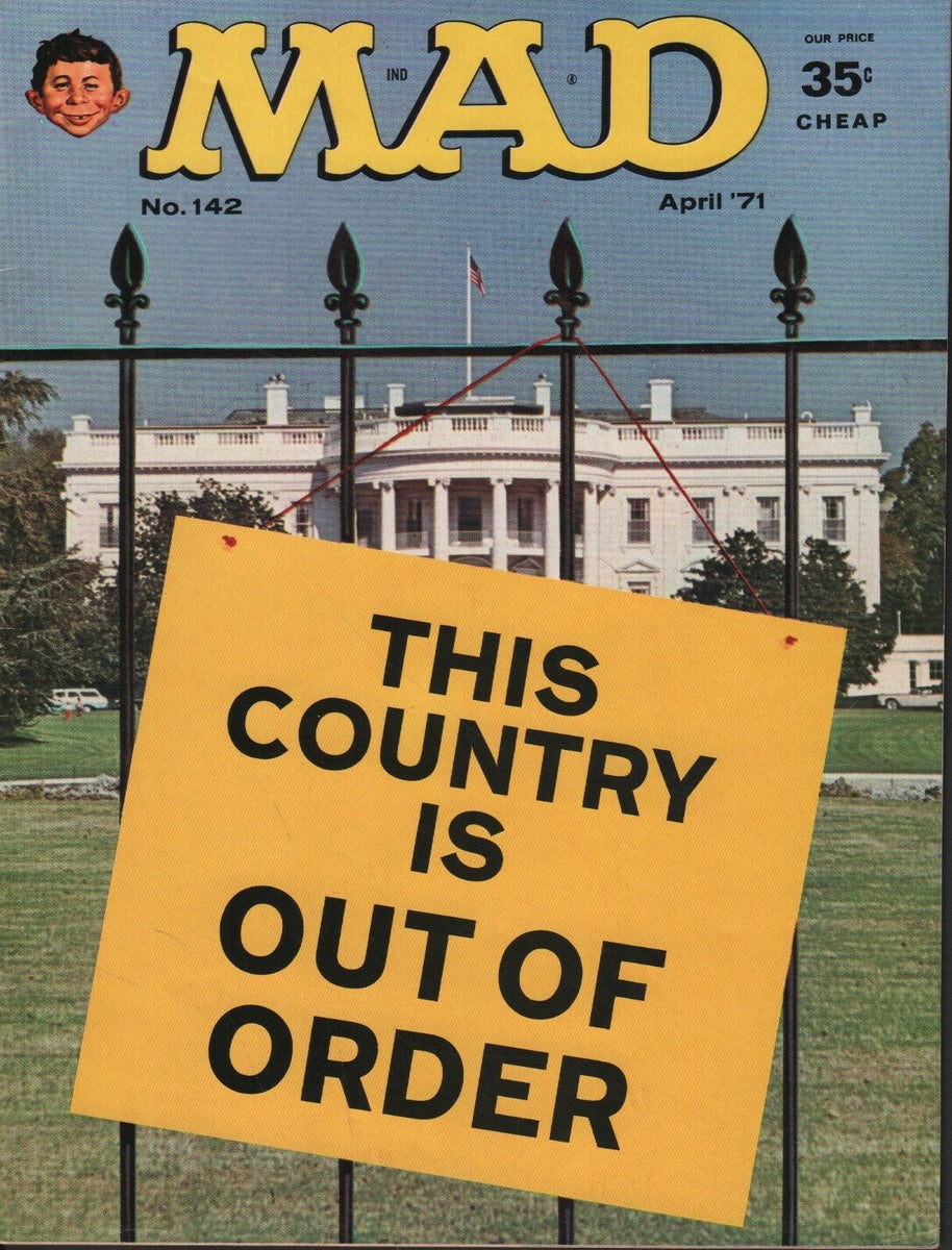 Mad April 1971 John Puntam Country is Out of Order 052318DBE – mr ...