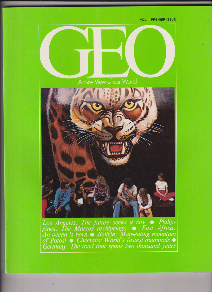 Geo Magazine Premier Issue Los Angeles Philip Pines 1980s 012420nonr ...